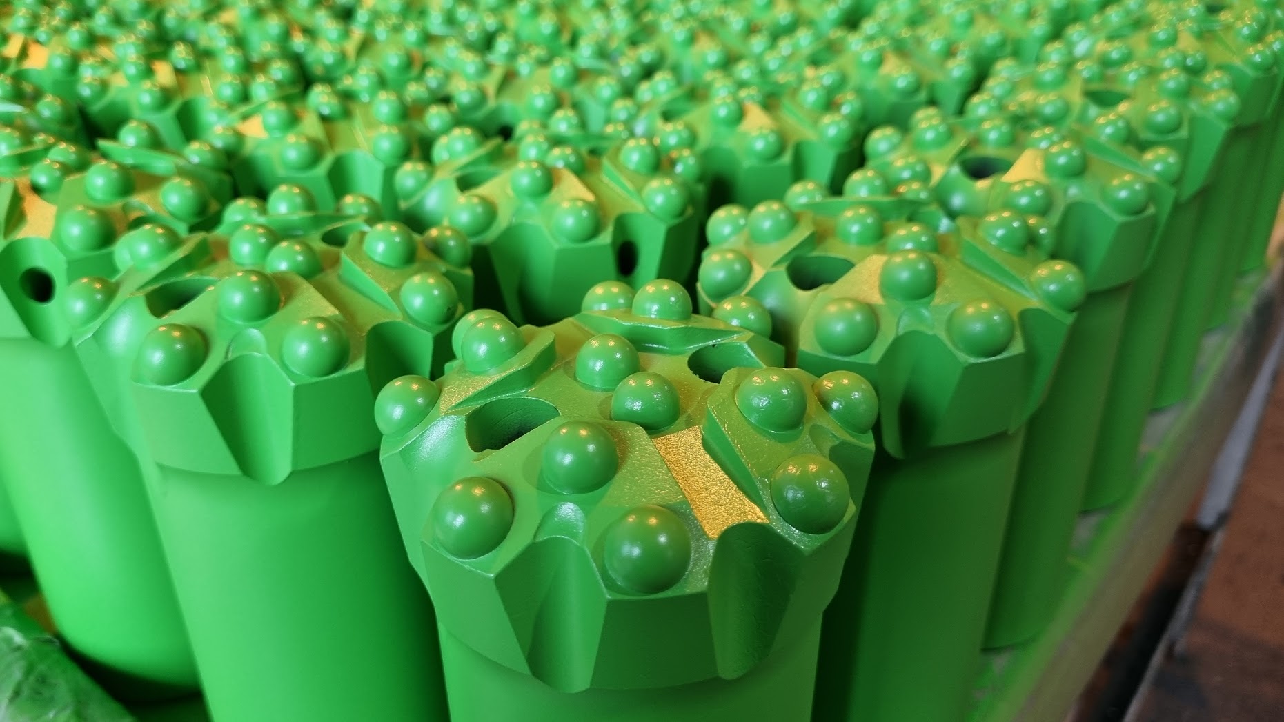 XDC Extreme Drop Centre button bits ready to leave our factory for ...